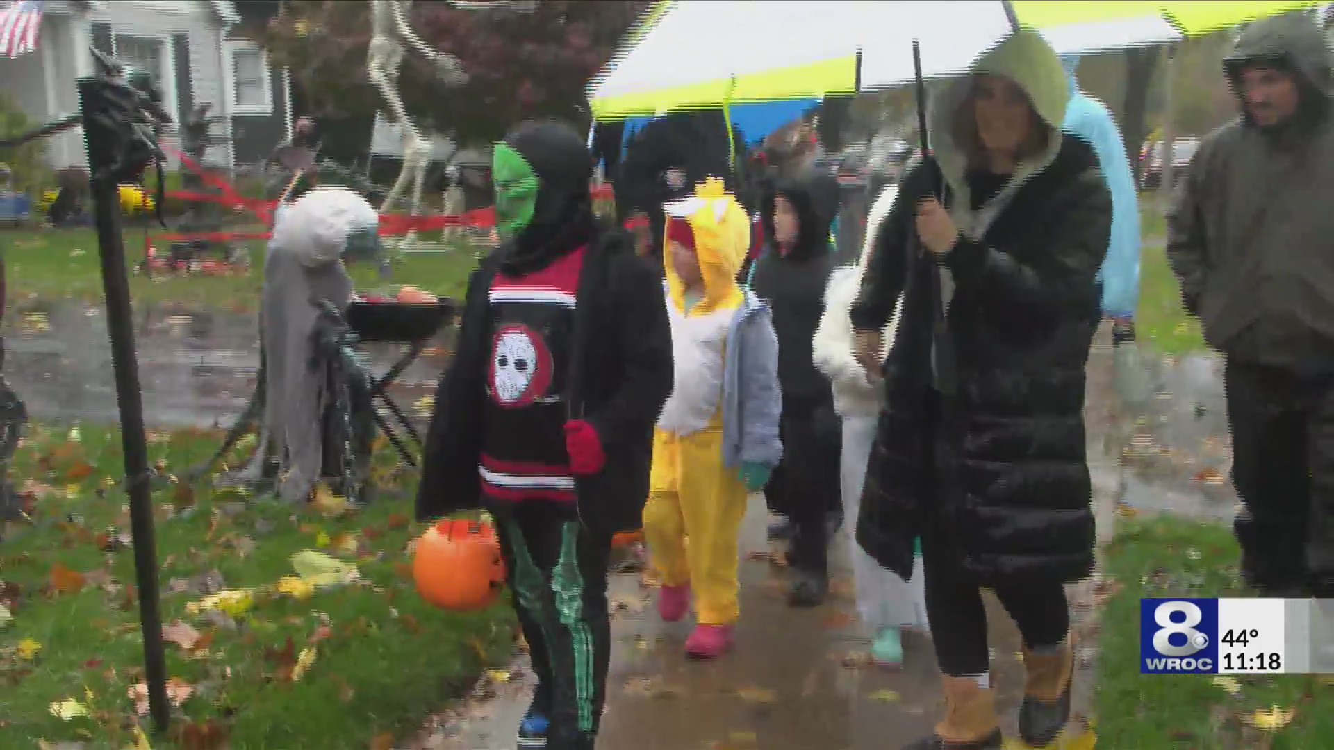 Scary weather doesn't stop Somershire's Halloween festivities