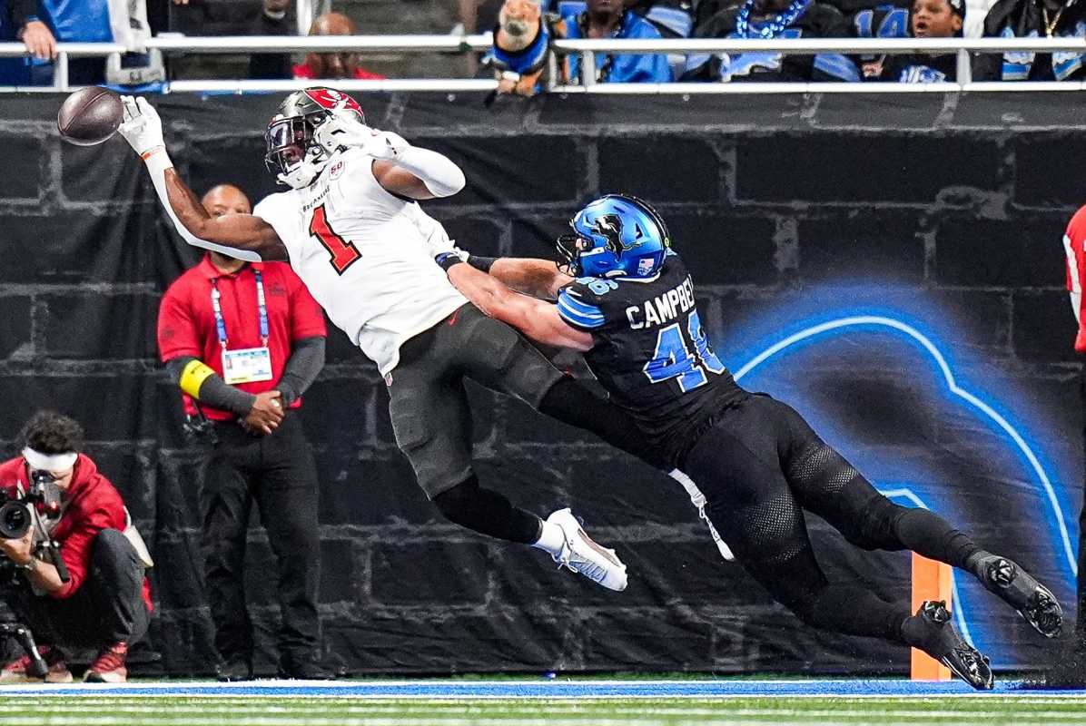 Lions' Jack Campbell, Alex Anzalone Among NFL Leaders in Key Stat Category