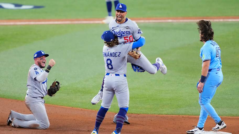 Dodgers ride absurd double play, controversial wedgie into World Series ...