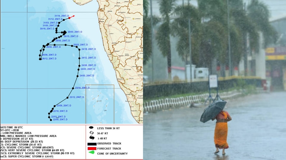 IMD issues orange alert for Gujarat as Arabian Sea depression moves ...