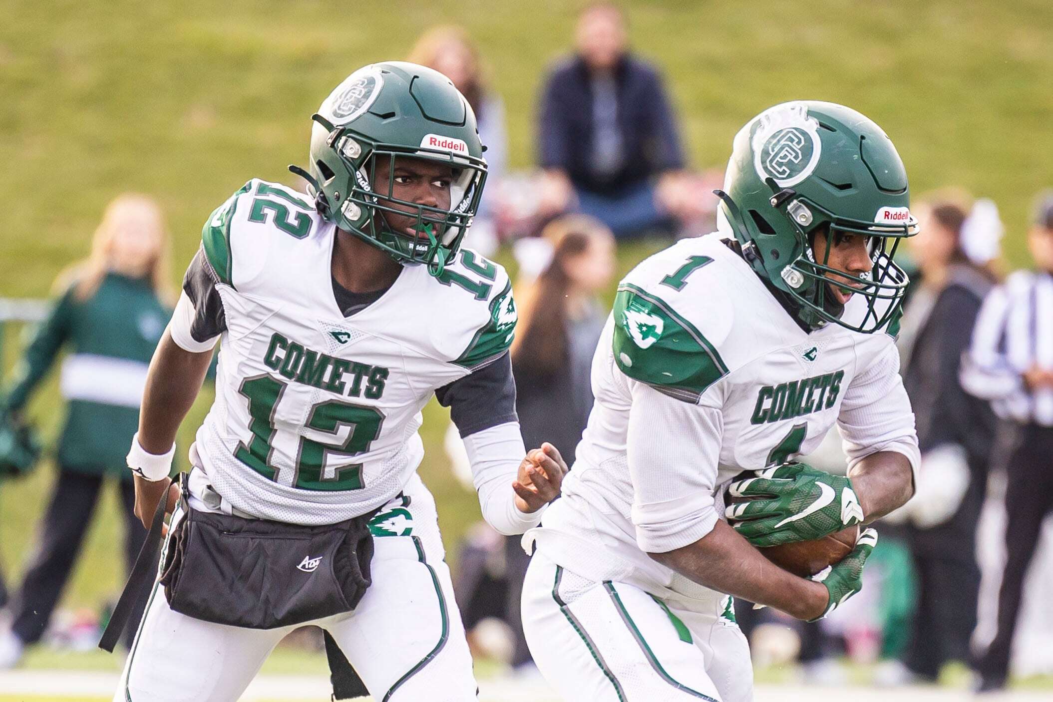 FGR football erupts for 50-point half in playoff opener