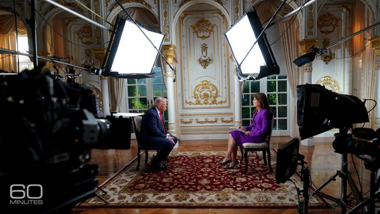 Trump sits for first ‘60 Minutes’ interview since suing CBS — and Bari ...