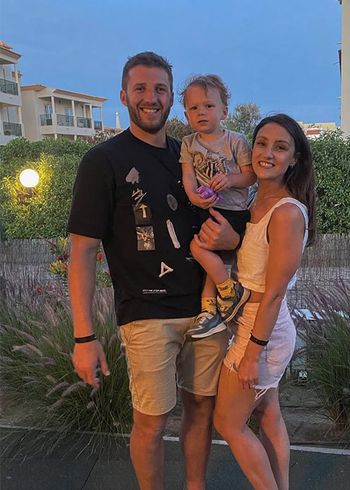 Inside Ireland rugby player Stuart McCloskey's life with wife Hannah