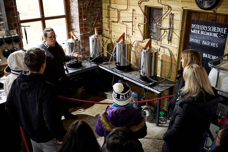 Inside the UK's highest whisky distillery - which used to be a pub