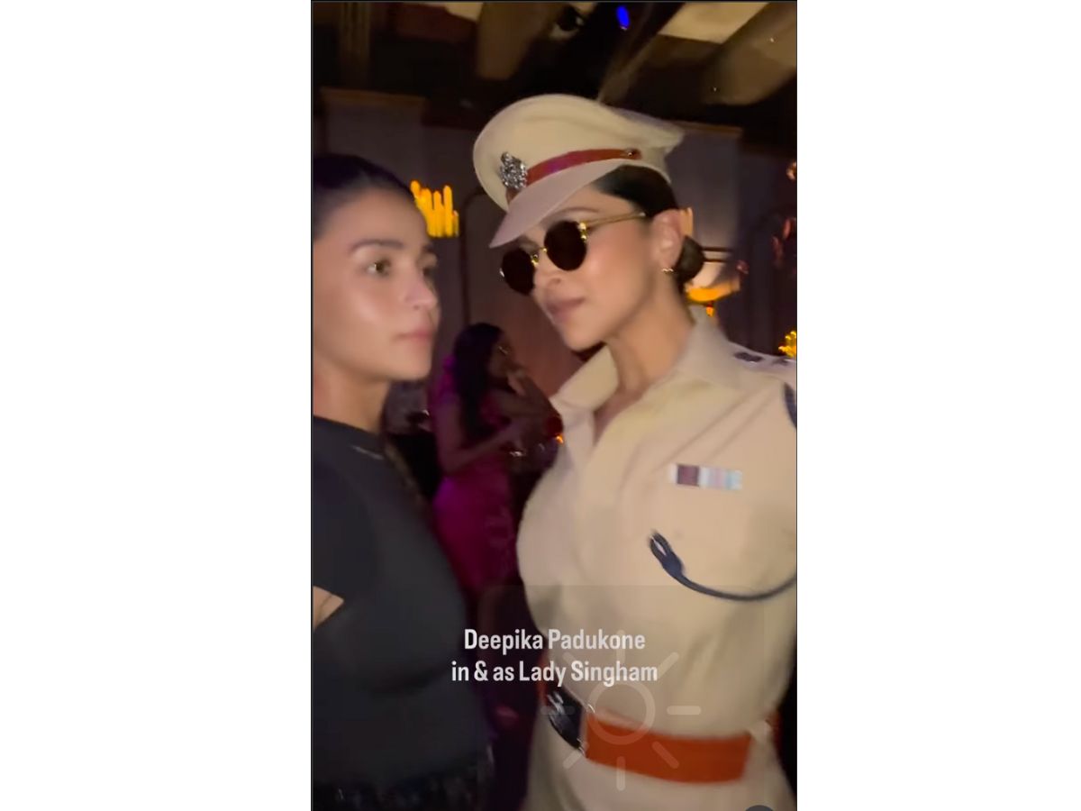 Halloween 2025: Deepika Padukone As Singham Poses With Alia Bhatt; Nita ...