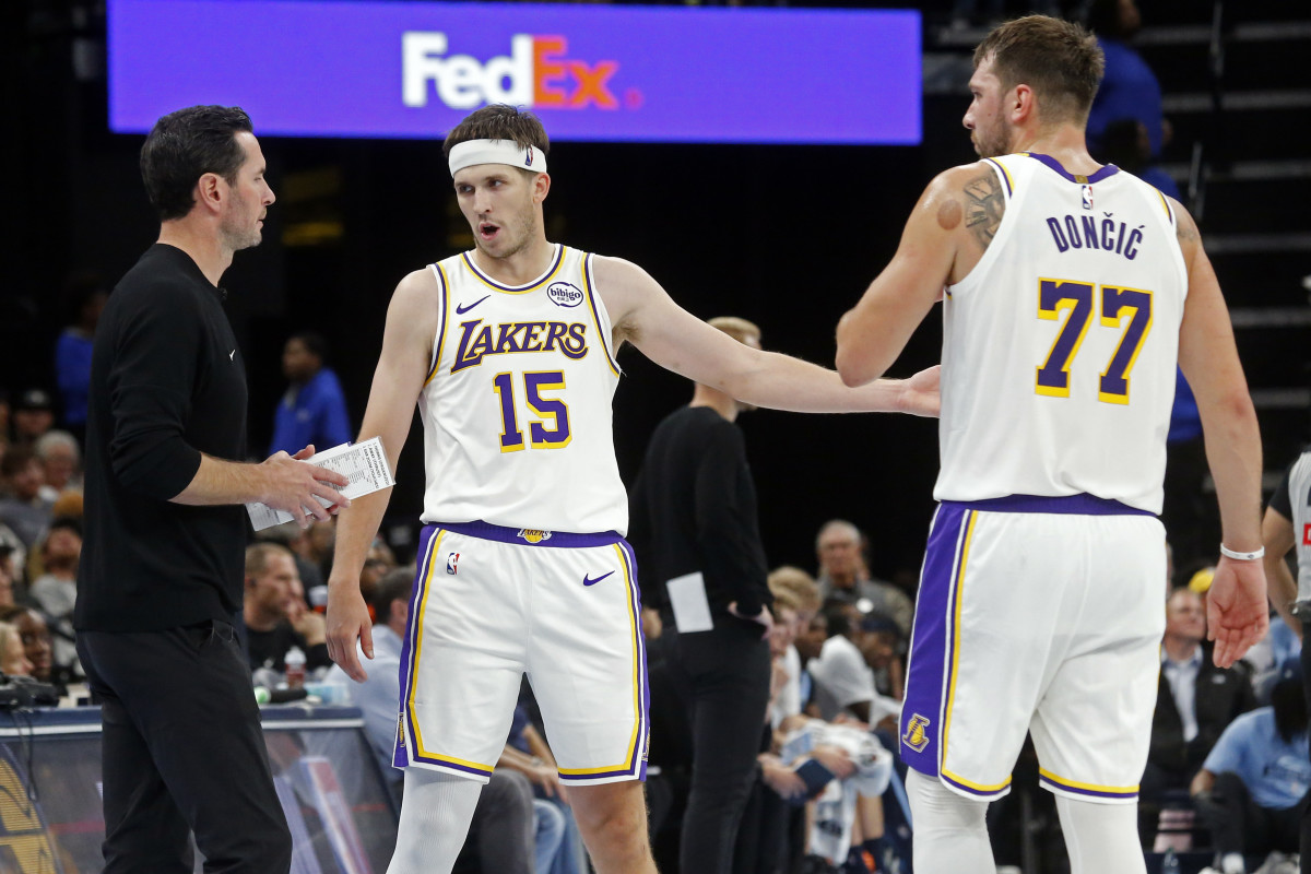 Luka Doncic sends clear message after Austin Reaves leaves Lakers game ...