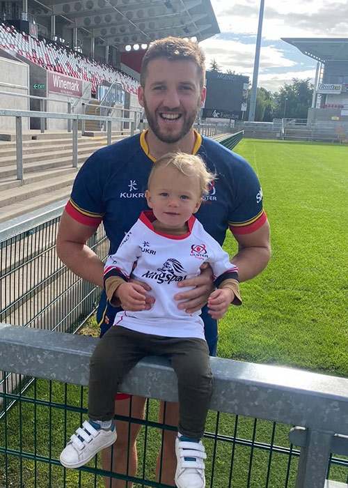 Inside Ireland rugby player Stuart McCloskey's life with wife Hannah ...