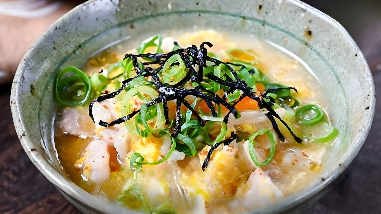 How to Make Chicken Zosui Rice Soup