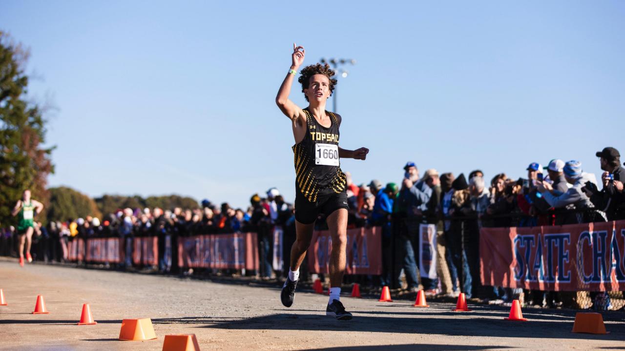 Topsail's Dill wins 7A boys cross country championship, Cuthbertson ...