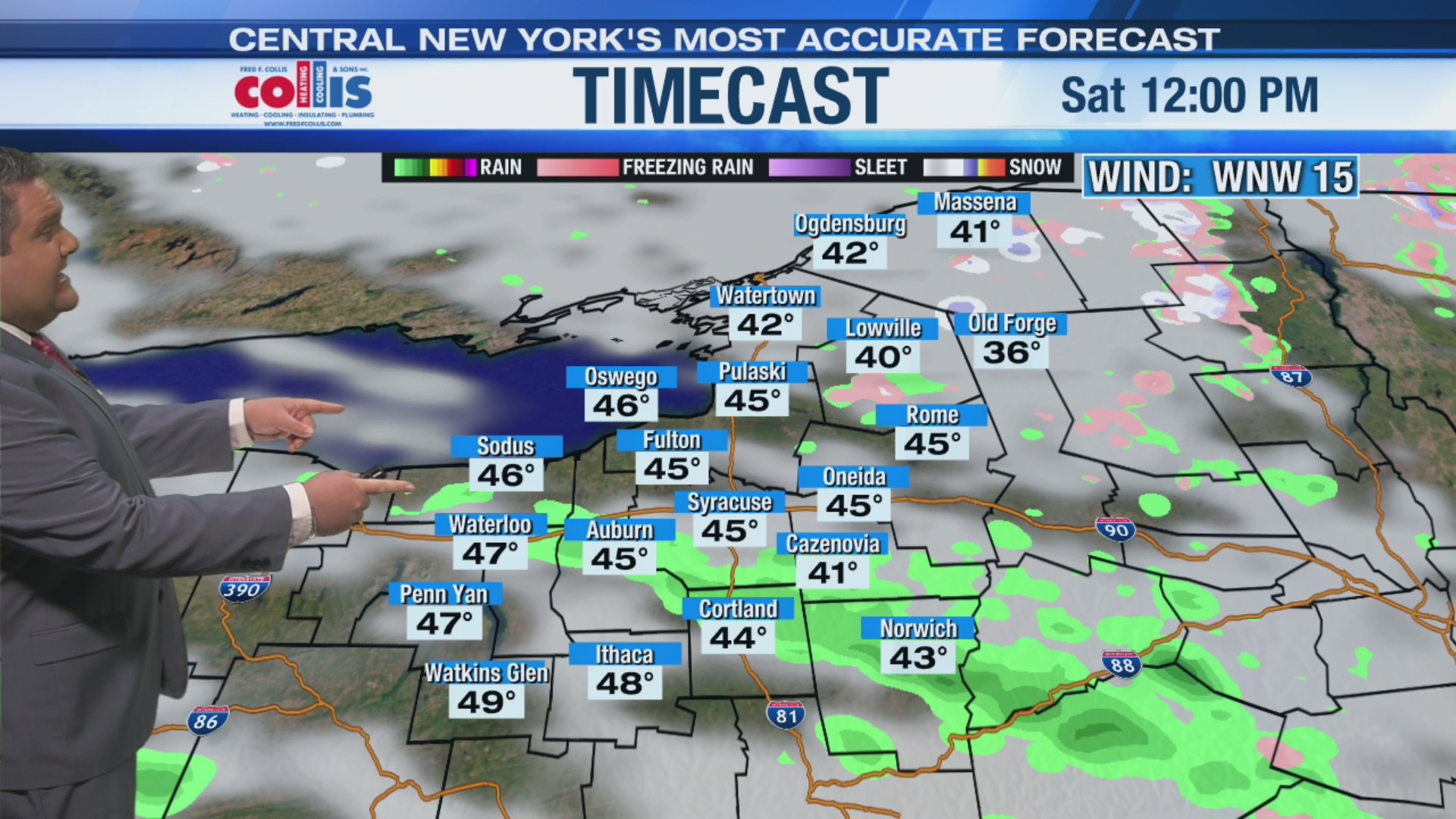 Storm Team Forecast: Midday Update Saturday 11-1-25