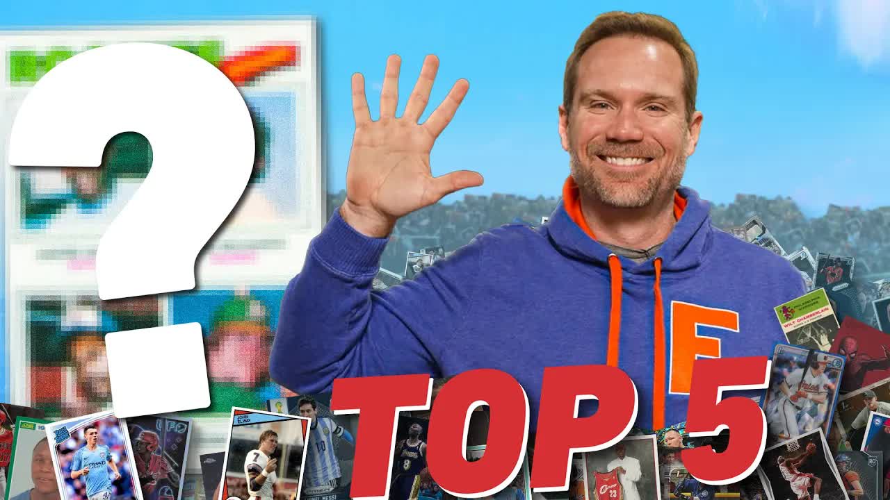 TOP 5 HOTTEST SPORTS CARDS!! 📈