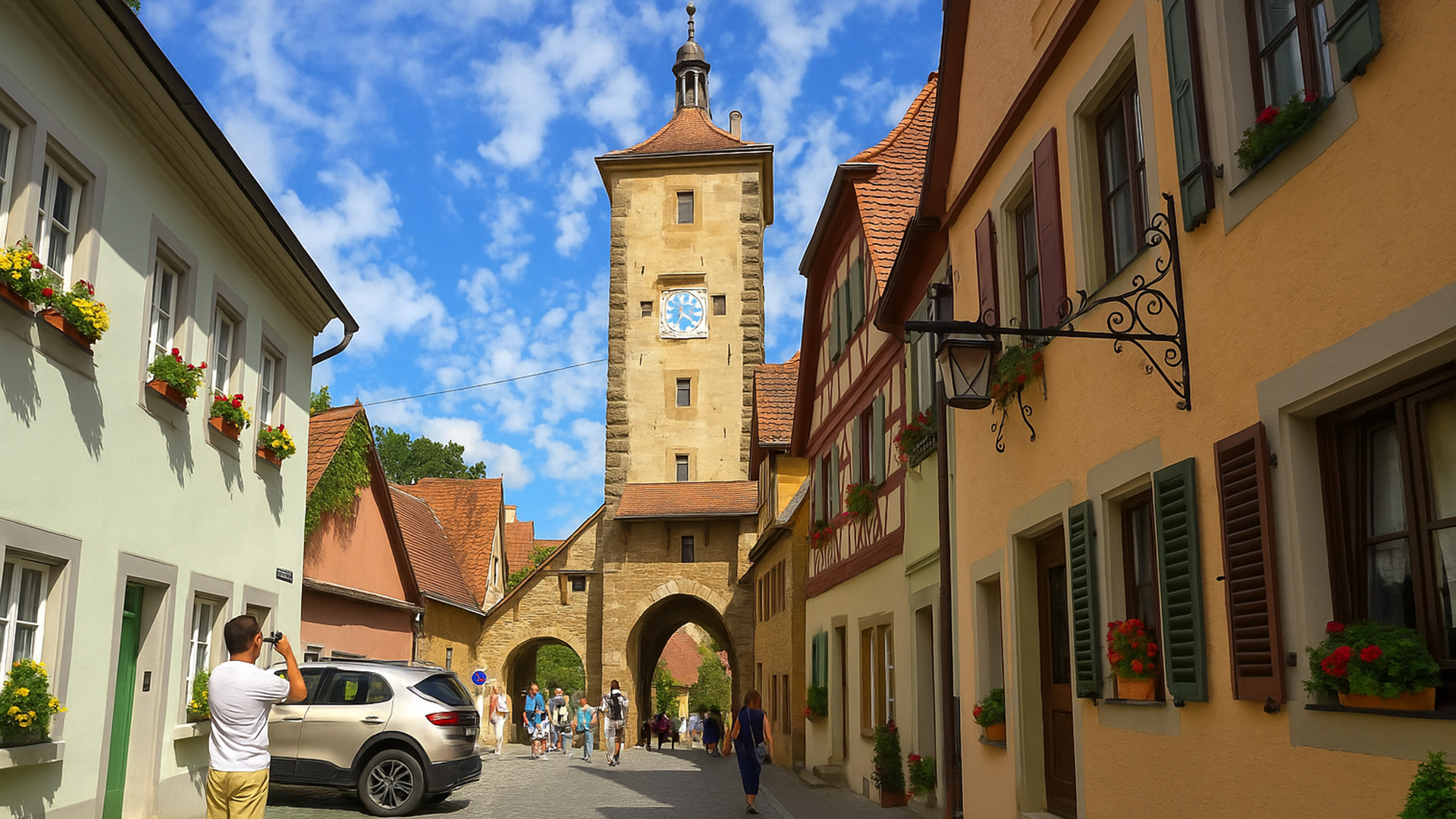 Step Back in Time in Rothenburg ob der Tauber, Germany