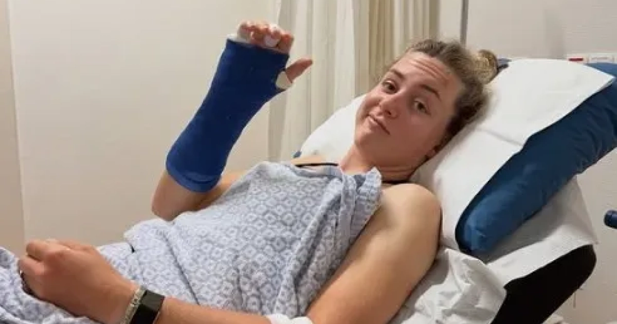 "Het heeft mijn leven gered": wereldkampioene stuurt foto uit ziekenbed ...