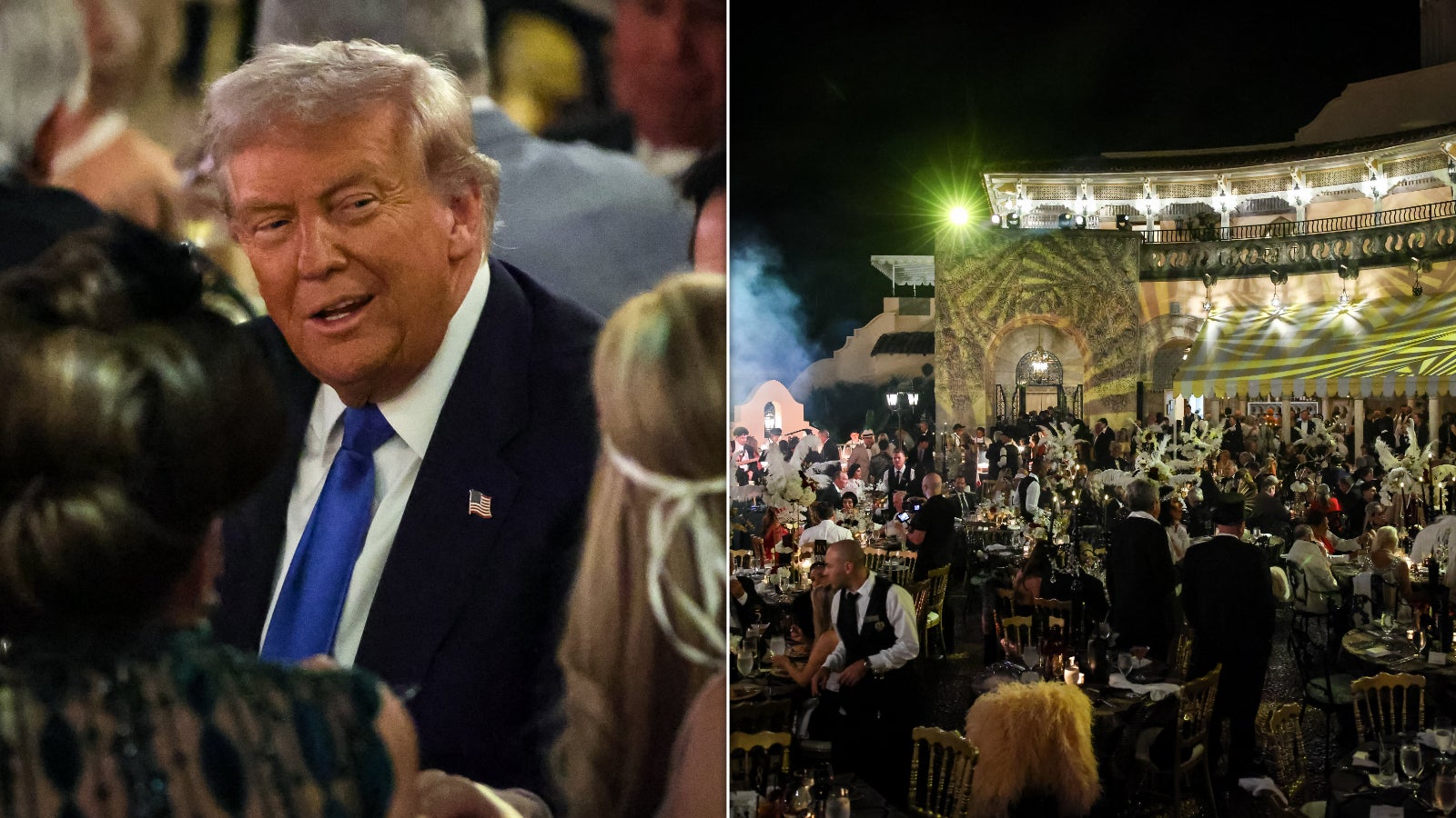 Trump Throws Lavish Halloween 'Great Gatsby' Party On Eve Of SNAP ...