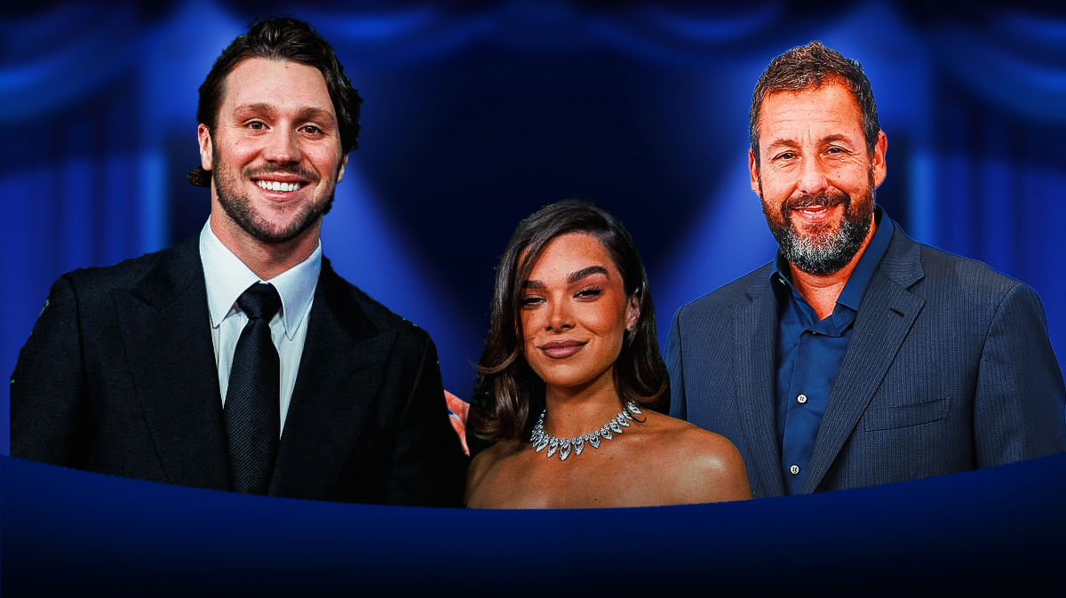 Josh Allen, Hailee Steinfeld channel classic Adam Sandler film for ...