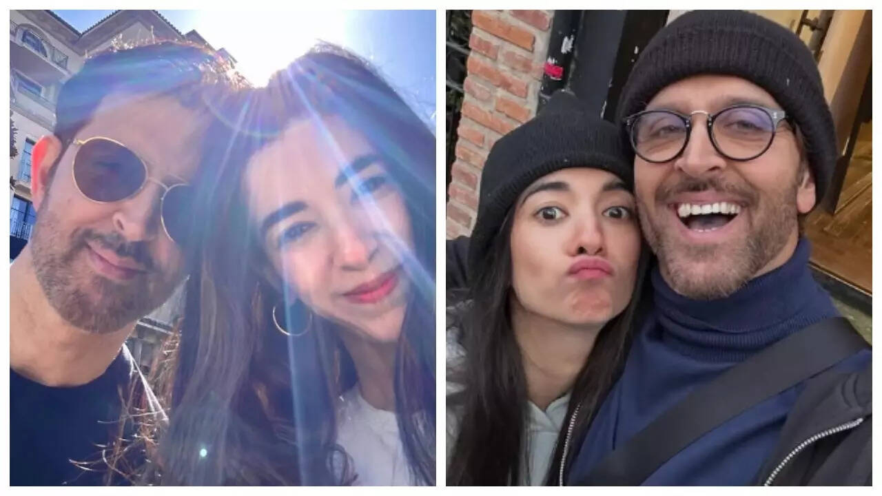 Saba Azad Birthday - Hrithik Roshan pens romantic note: "Being a good ...