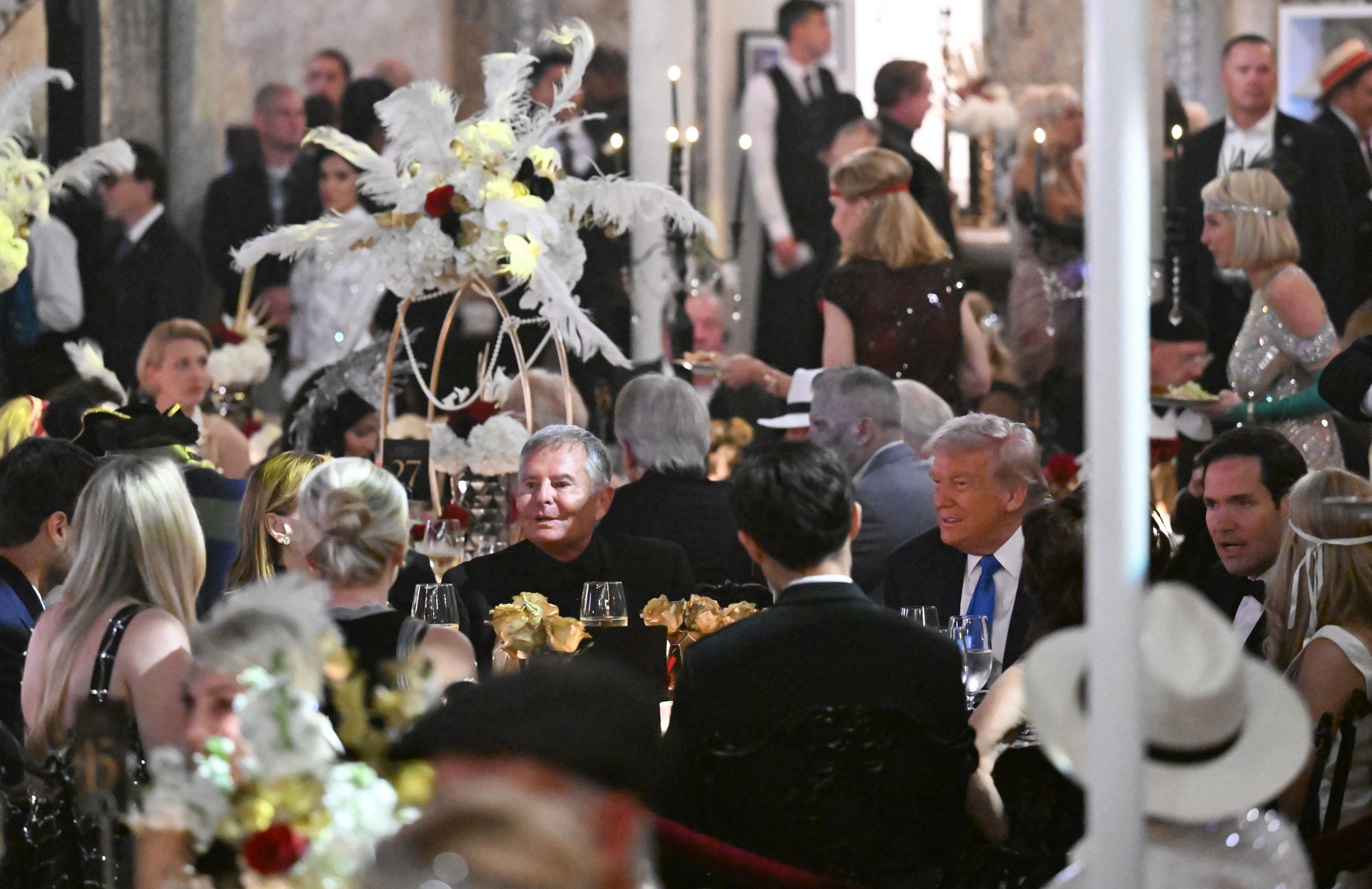 Trump slammed for Gatsby Halloween party as vital food funding lapses