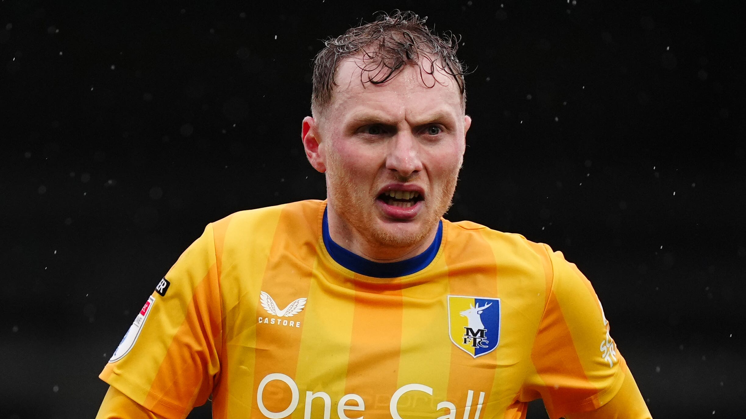 George Maris’ brace helps Mansfield edge past plucky Harrogate