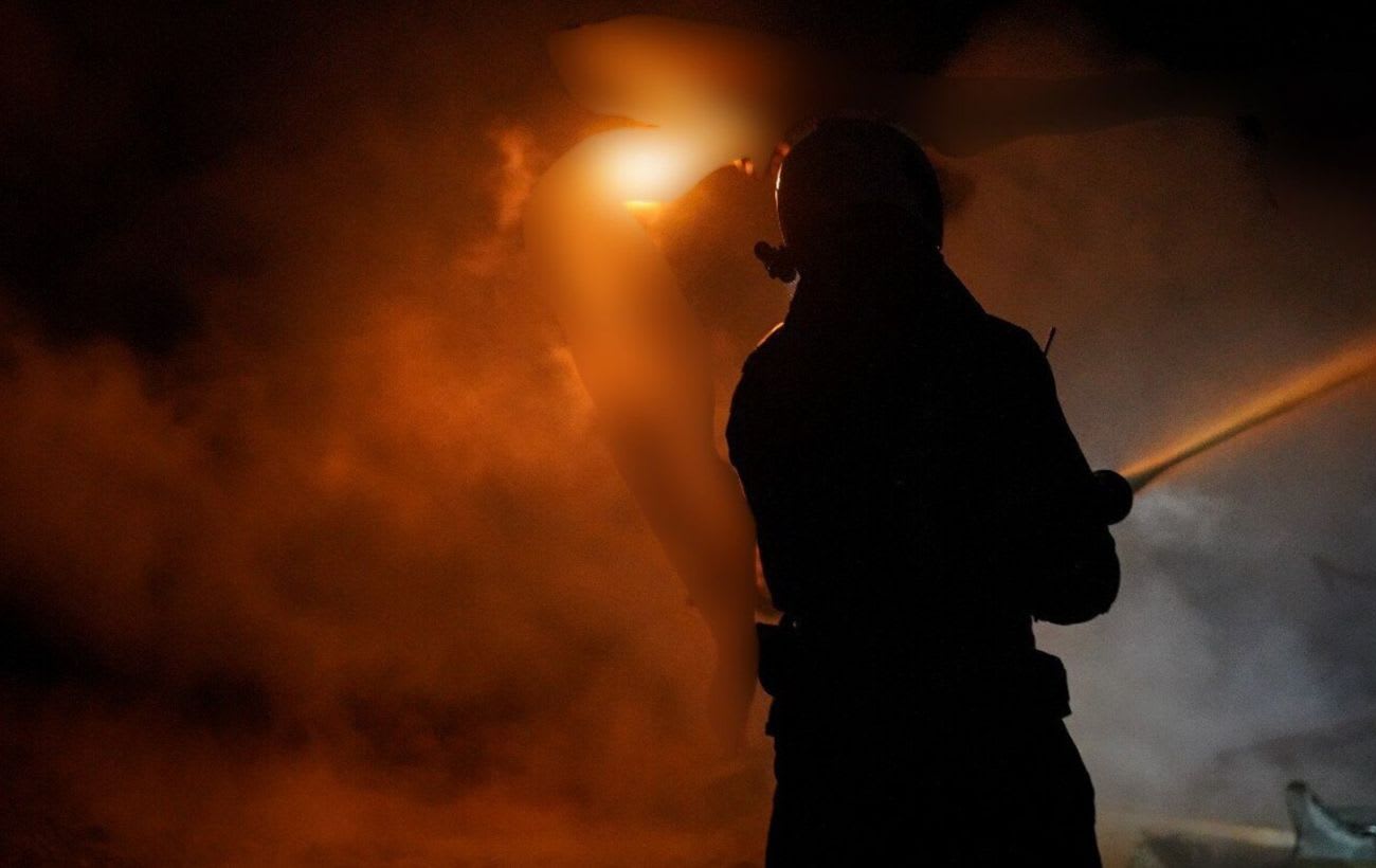 Massive fire at gas extraction site in Poltava region after Russian attack