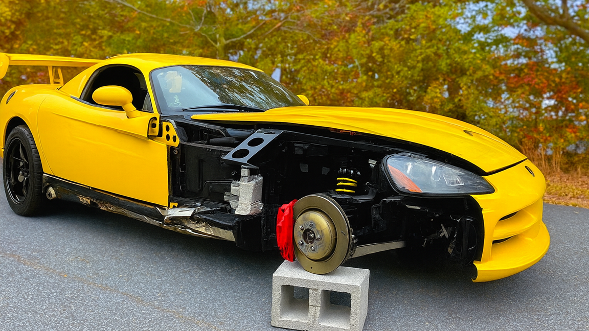 $57,000 Dodge Viper ACR Restored After Major Crash