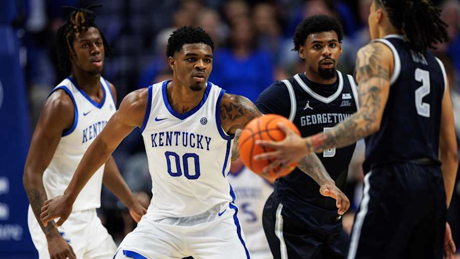 Mark Pope is grateful for the challenge Georgetown presented his team