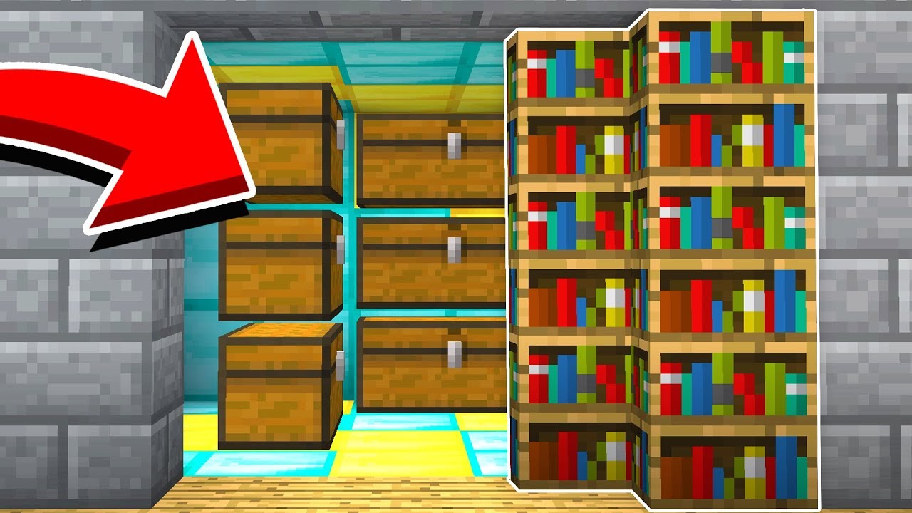 How to build secret hidden rooms in Minecraft the easy way