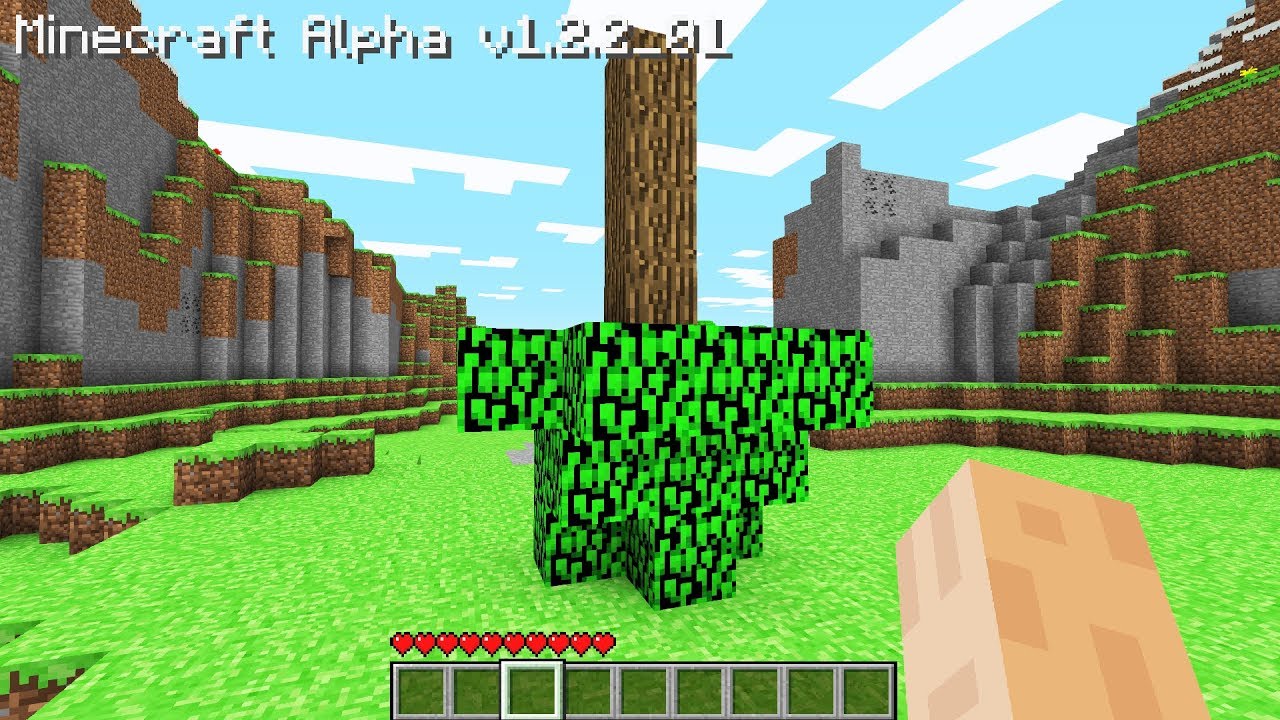 Even Minecraft alpha is cursed