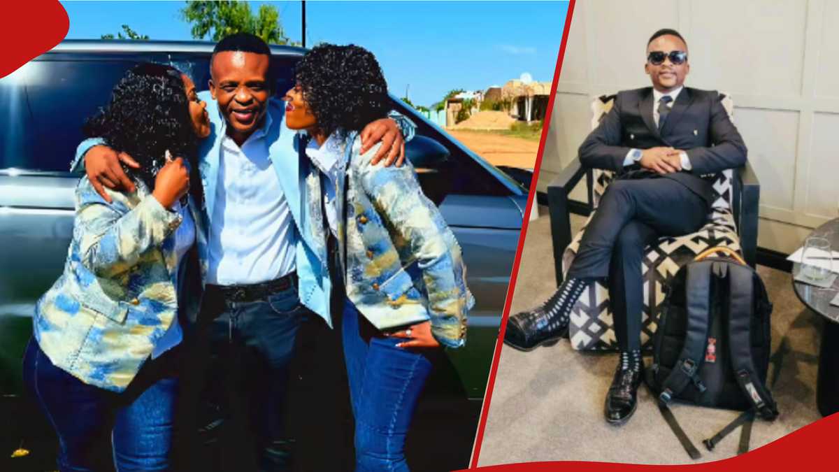 Polygamous family rocks internet with twinning outfits, advice on marriage