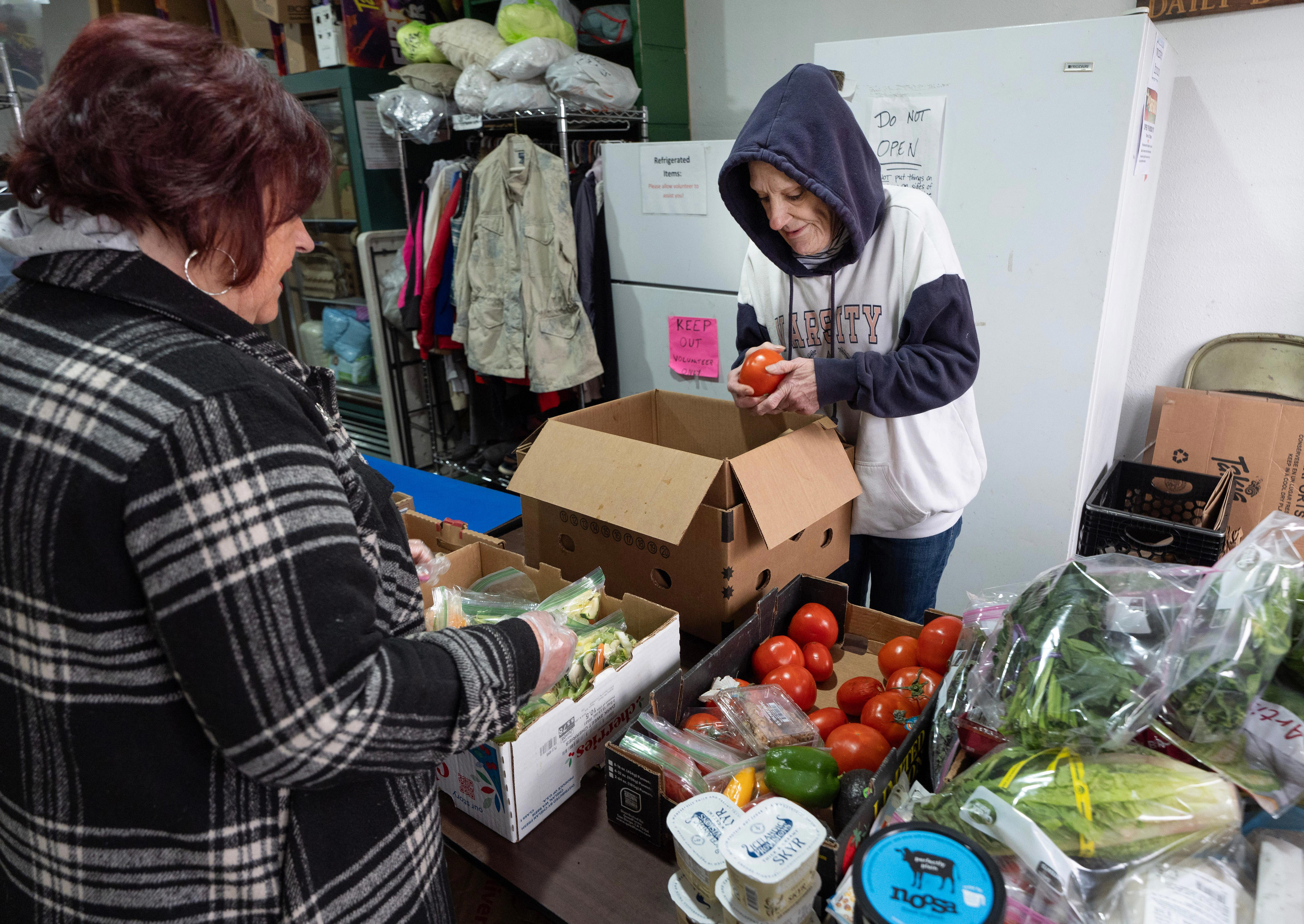 'The cabinets are bare': Residents visit food banks as hunger rises in ...