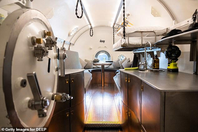 The underwater base that could 'make humans aquatic': Inside the steel ...