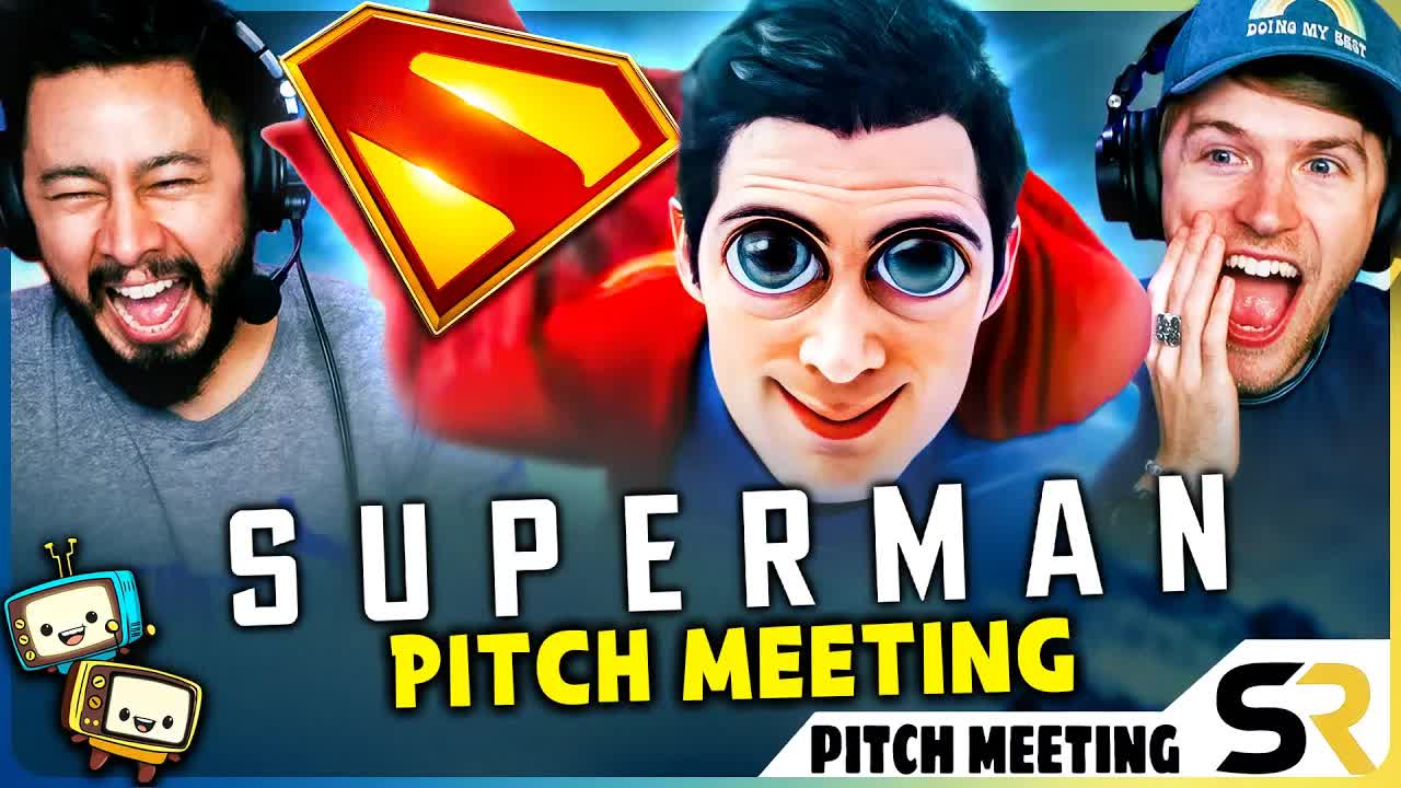 Superman (2025) pitch meeting reaction | Ryan George w/ Jaby Koay