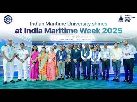Indian Maritime University shines at IMW2025