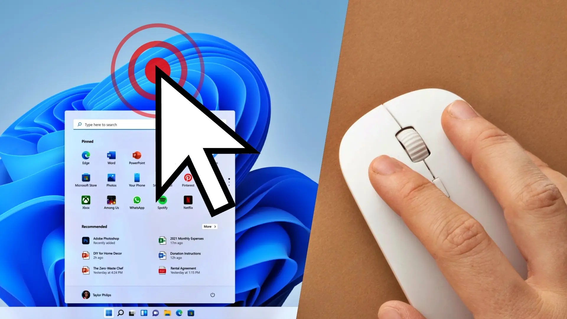 Cómo limpiar el escritorio y la barra de tareas de Windows al instante ...
