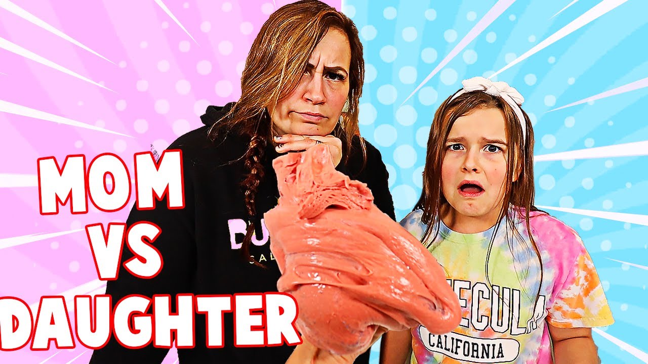 Fix this slime challenge! Mommy cheated? | JKREW