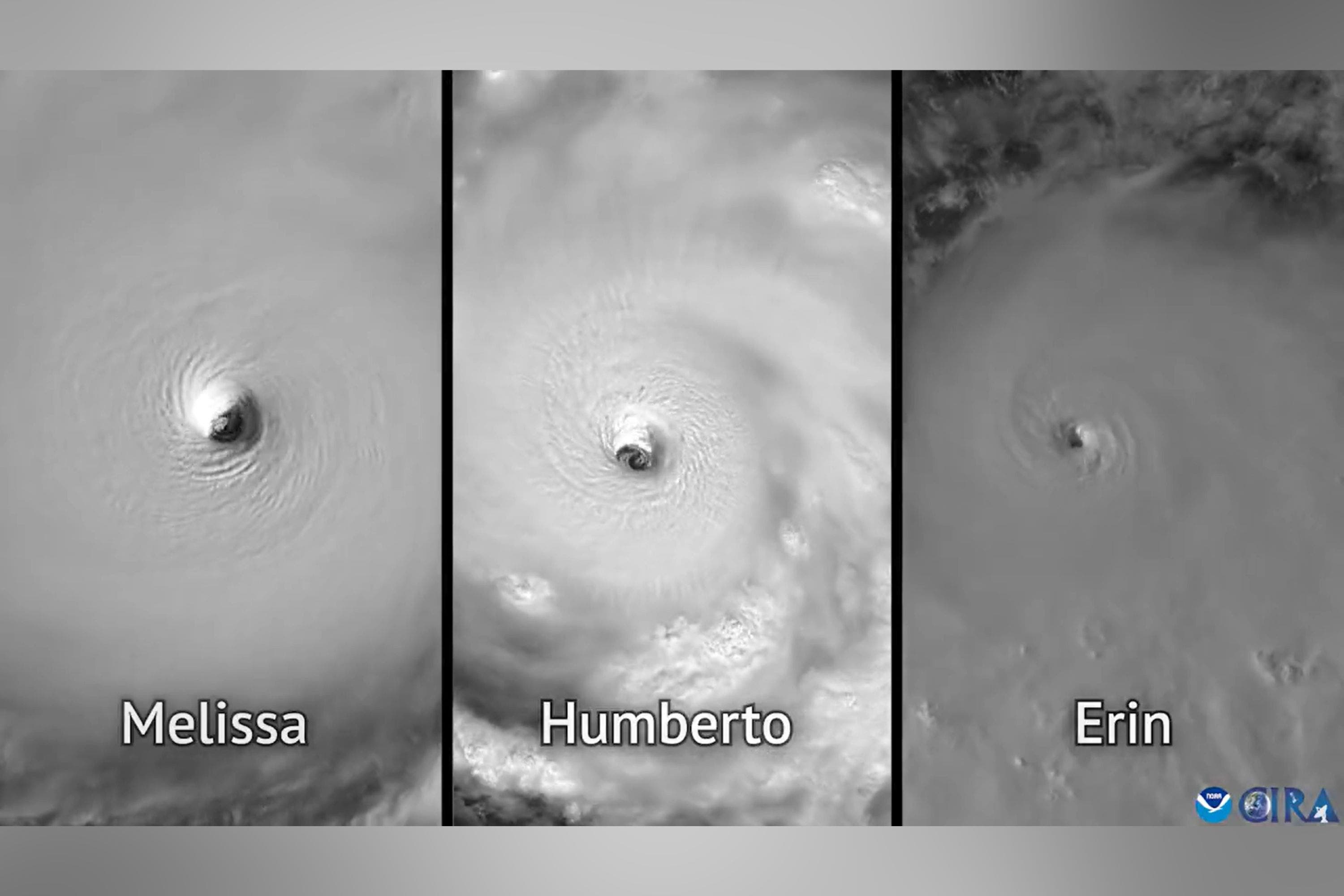 Satellite video compares Melissa to biggest hurricanes of ‘surprising’ 2025