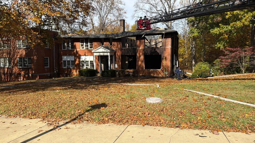 Fire crews respond to an early morning fire at King University
