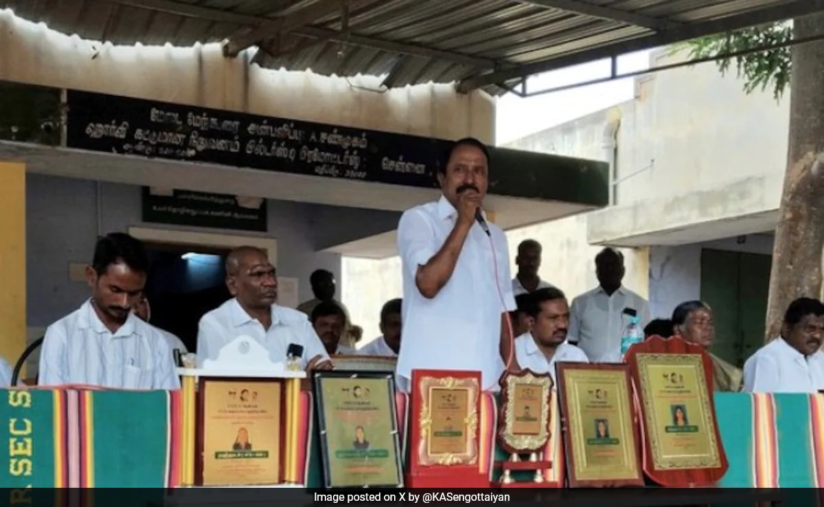 AIADMK Leader KA Sengottaiyan Slams EPS After Expulsion, Vows Legal Fight