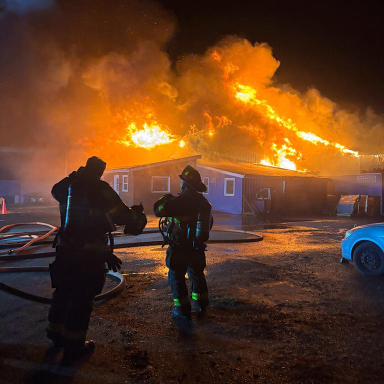 Fire destroys Fredericton auto parts business
