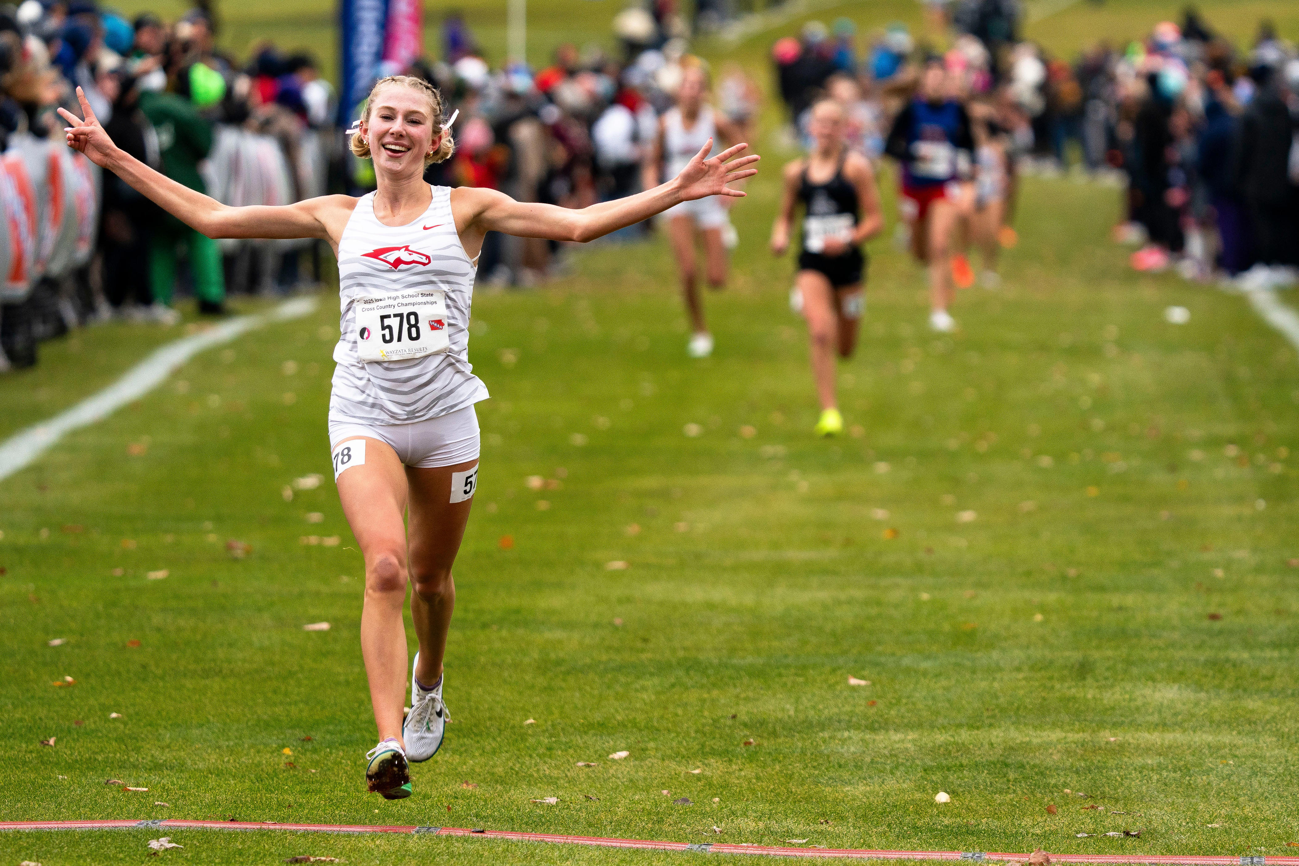 DCG's Piper Messerly, Cedar Falls Jaden Merrick earn 4A Iowa cross ...