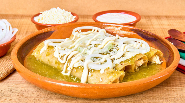The Super Cheesy Chicken Enchiladas That May Have Been Named After ...