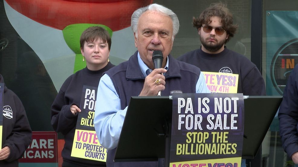 'Your vote is key' state reps. join Wilkes Barre event against billionaires