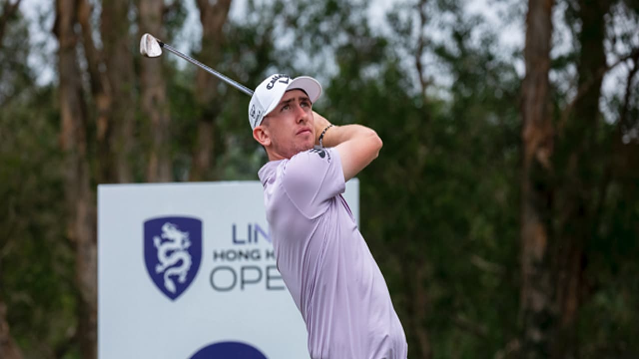 Hong Kong Open: McKibbin leads as US duo Maguire, Uihlein chase