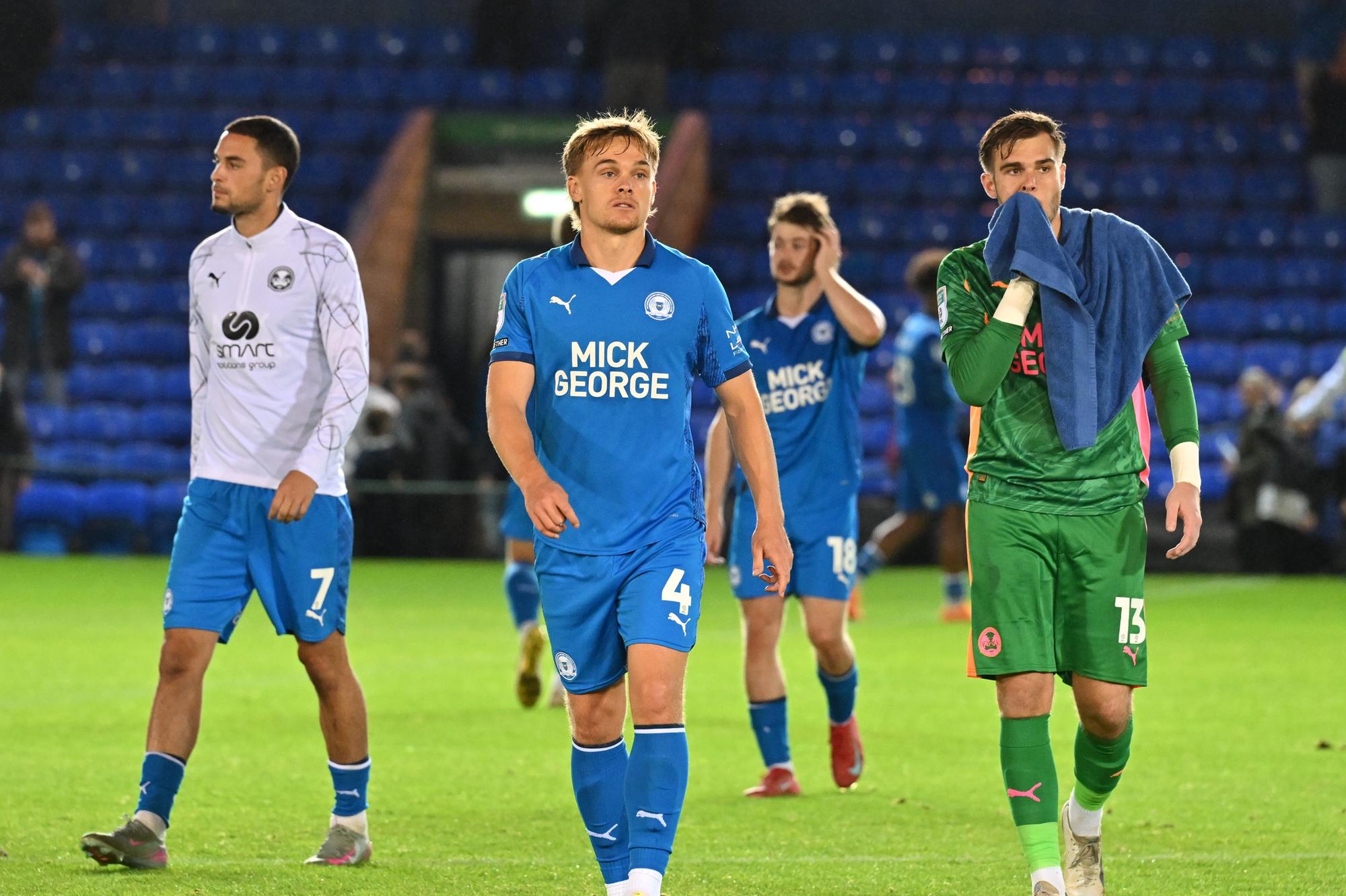 Peterborough United's players ensured Luke Williams enjoyed a ...