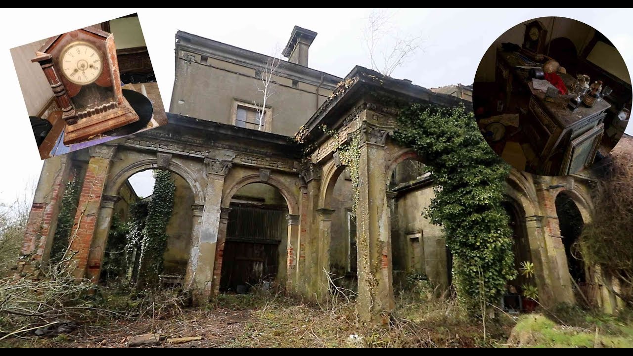 Abandoned horror set mansion - Jaguar graveyard & Superman’s car left ...