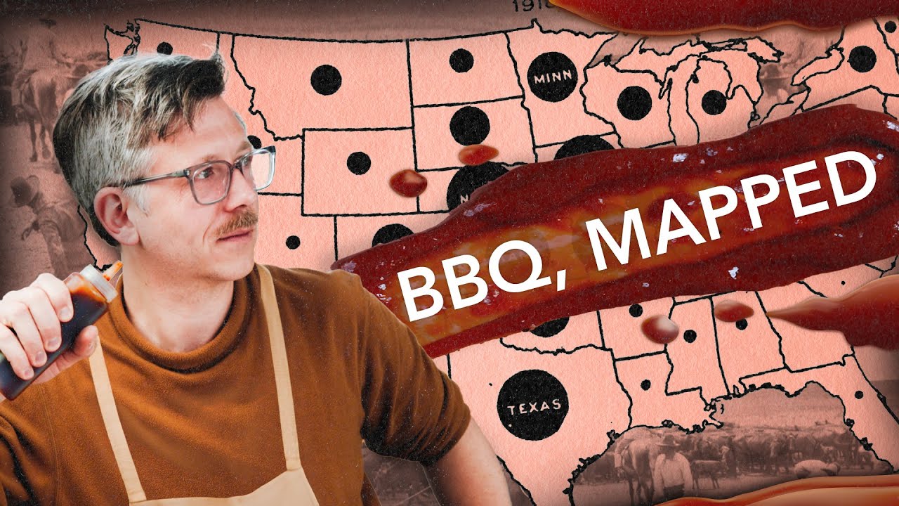 The United States of barbecue, mapsplained