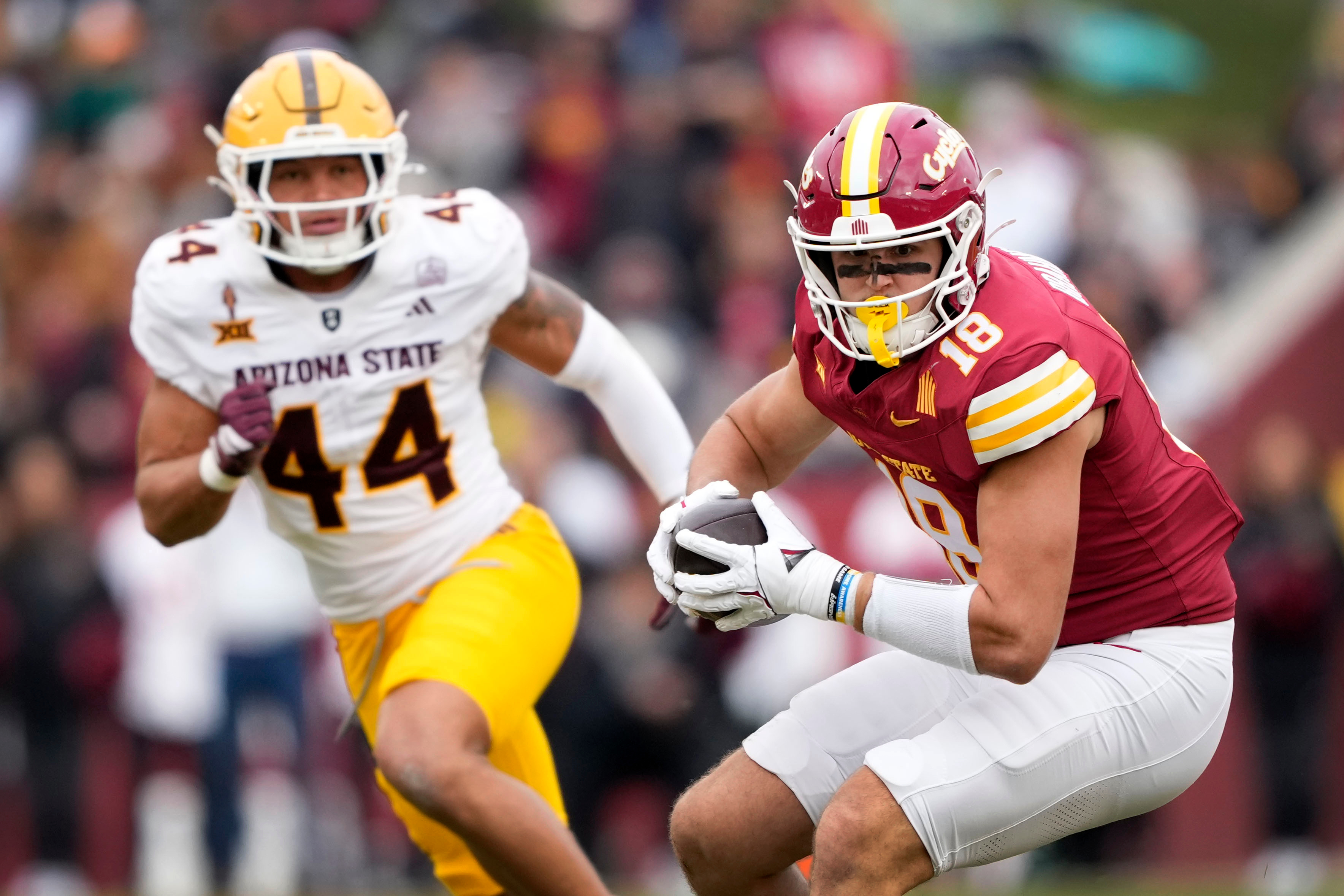 Iowa State TE Benjamin Brahmer discharged from hospital after ...