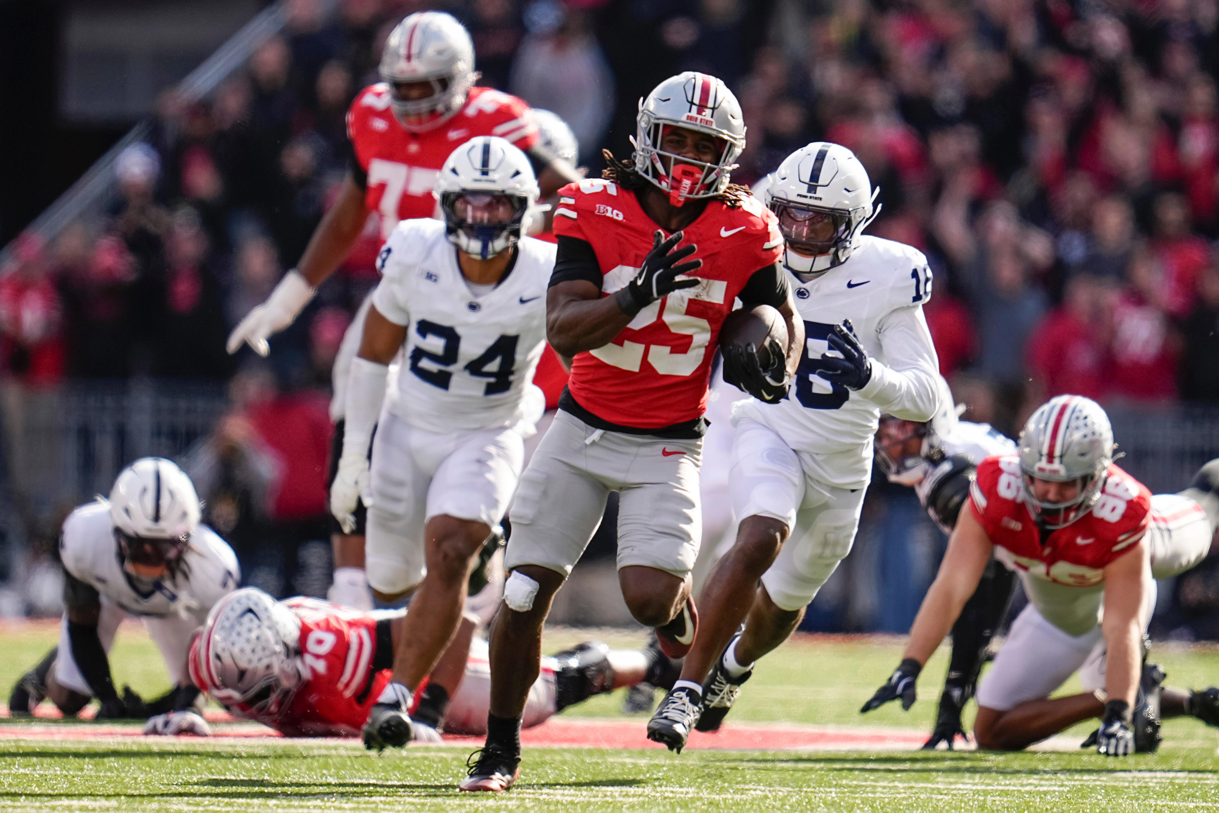 Ohio State football depth chart projection for Purdue game