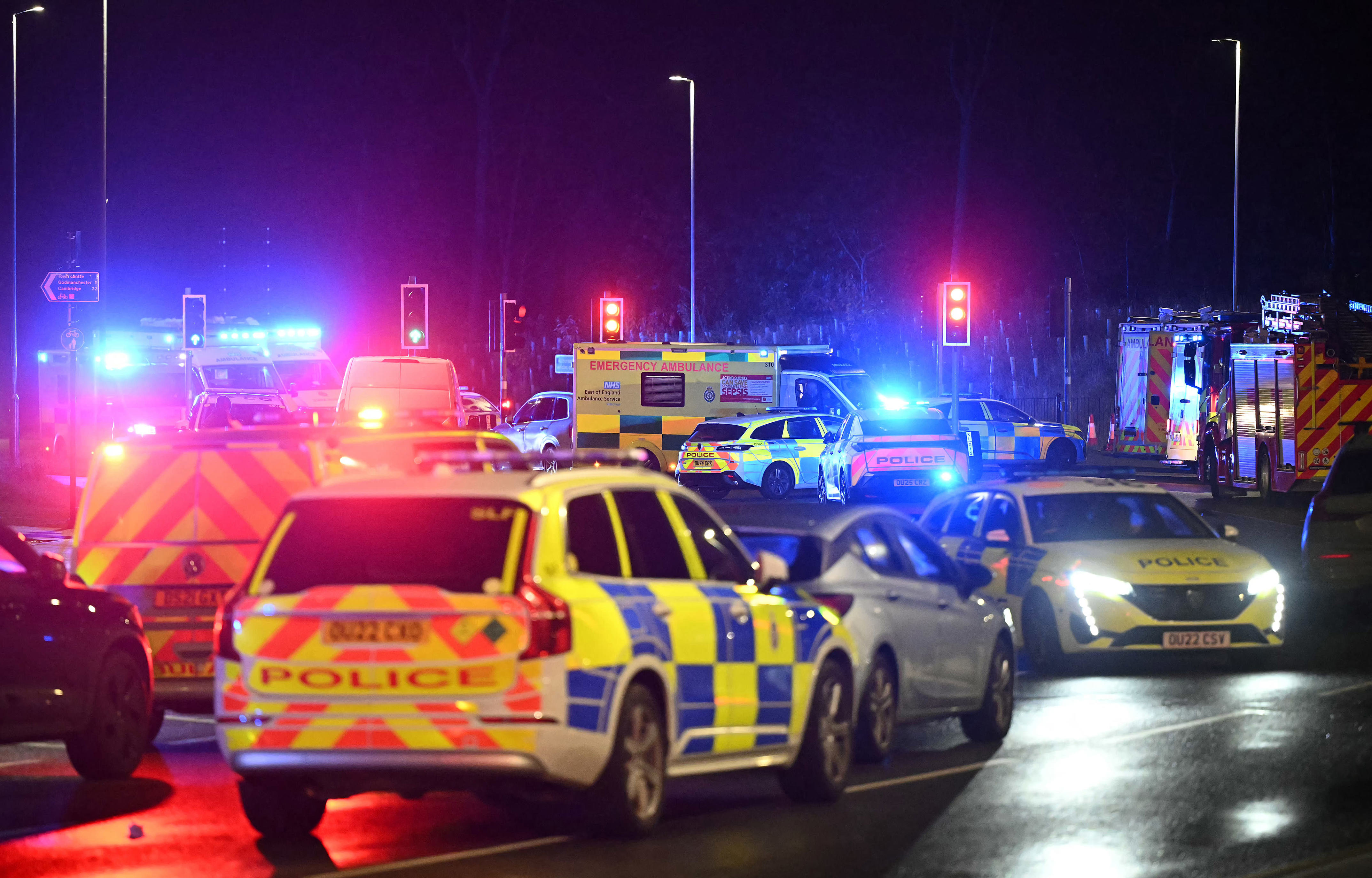 Police declare UK train stabbing as 'major incident,' counterterrorism ...