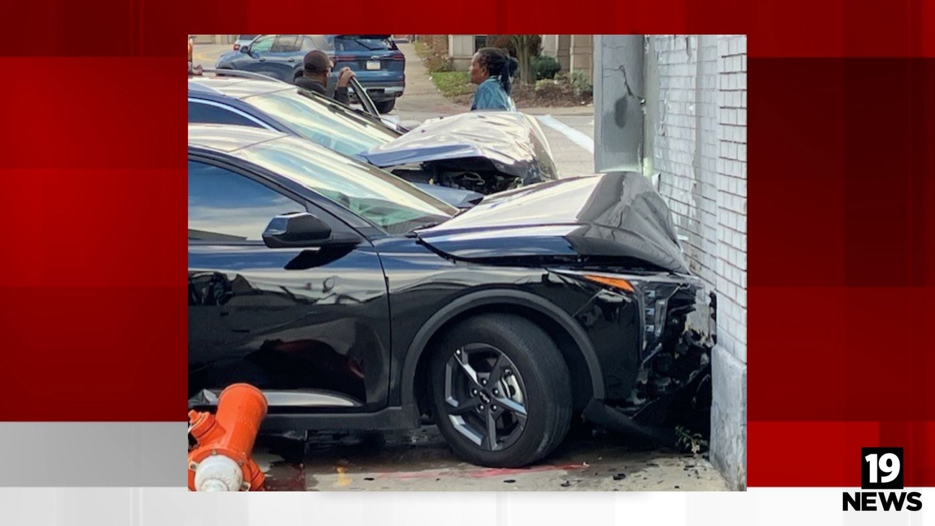 Cleveland Police investigating two-car crash that injured pedestrian ...