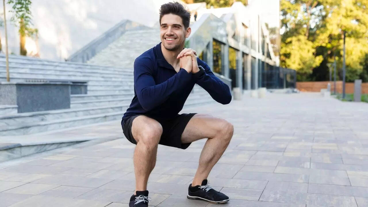 What happens when you sit in a squat position for 5 minutes every day